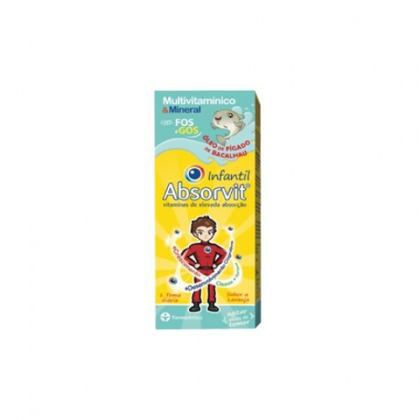 Absorvit Infantil Xarope Oleo Fig Bac 150ml xars mL | Farmácia do Costume